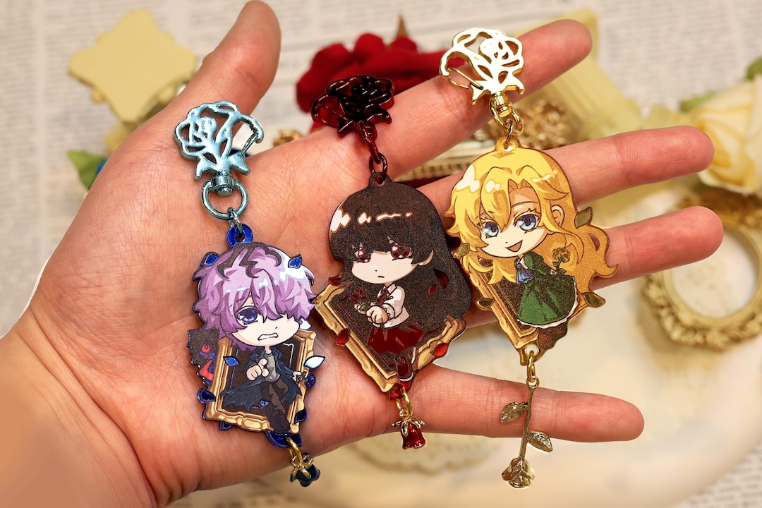 IB RPG Indie Horror Acrylic Mirror Charms - Etsy
