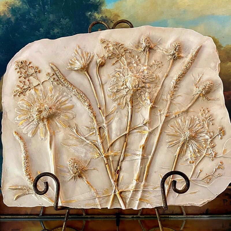 Botanical Plaster Casts - Etsy