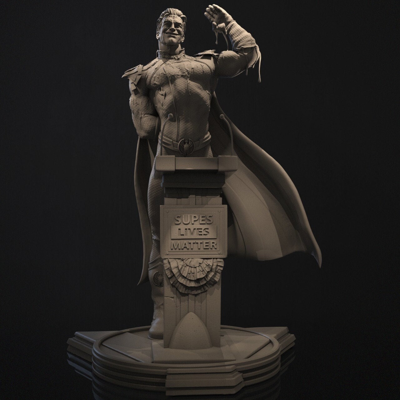 Homelander the Boys Collectible Figurine 20cm Tall - Etsy