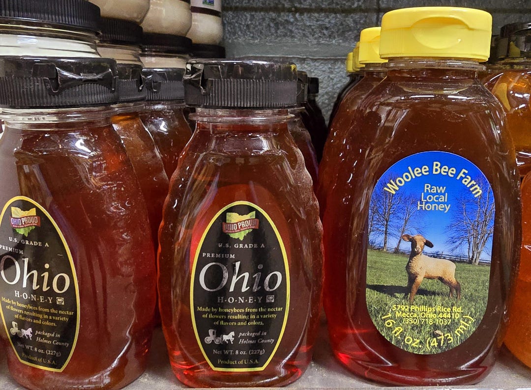 All Natural Honey - All Natural US Grade A Made in OHIO! - Etsy