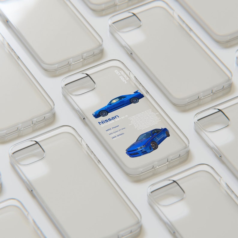 Transparent Nissan Skyline R34 GT-R From Fast & Furious Phone Case in ...