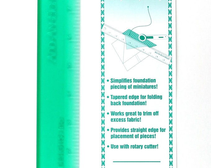 Add-an-eighth Plus 9-inch Ruler - Etsy