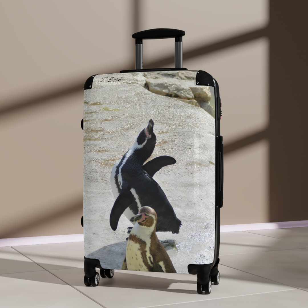 Dancing Penguin Suitcase - Etsy