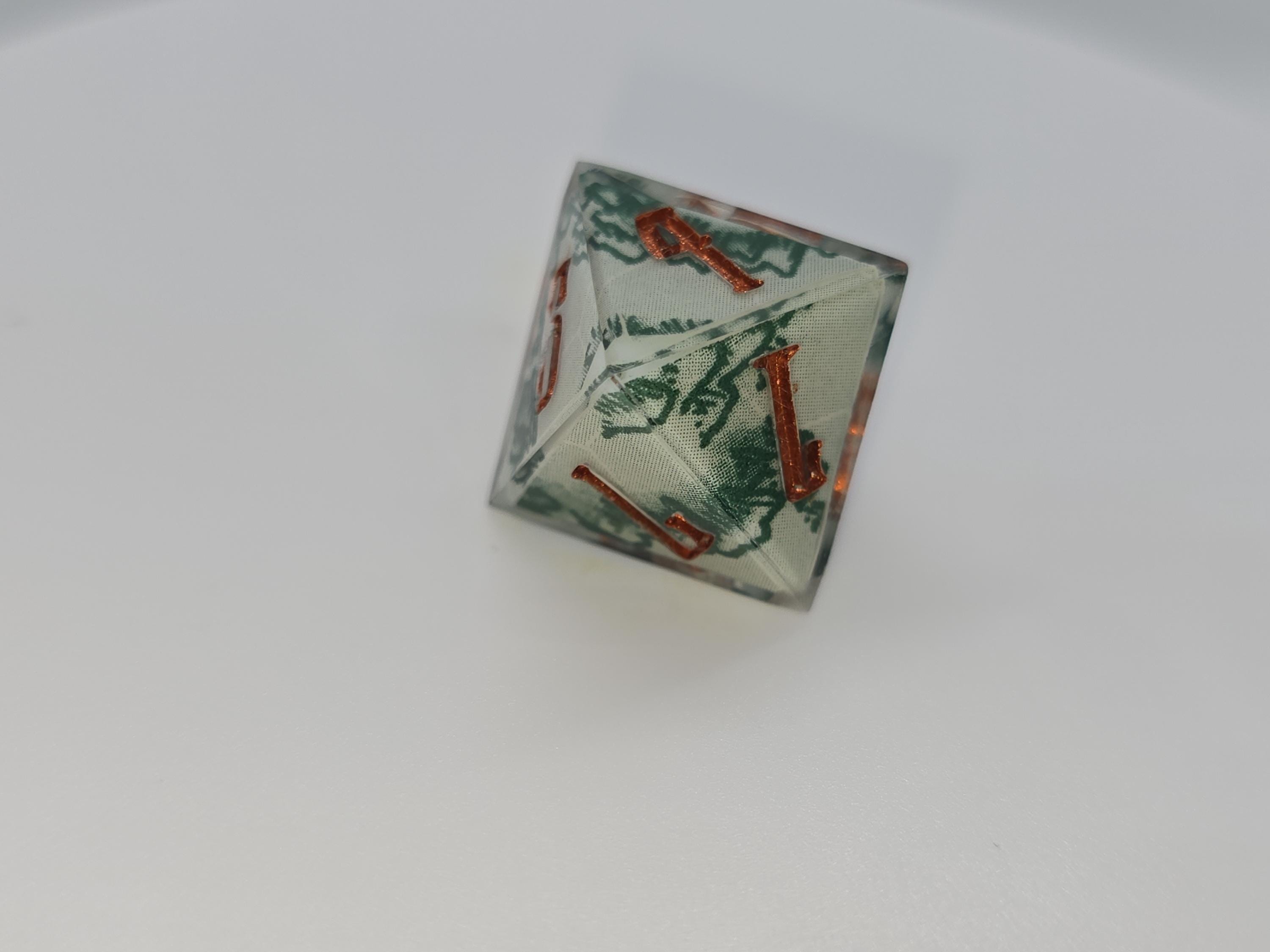 Dragonlance Map Dice Set (1984) Handmade for D&D, Pathfinder, and Other ...
