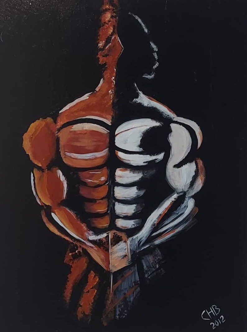 Original Him Art Painting: A Captivating Depiction, Indulge With an ...