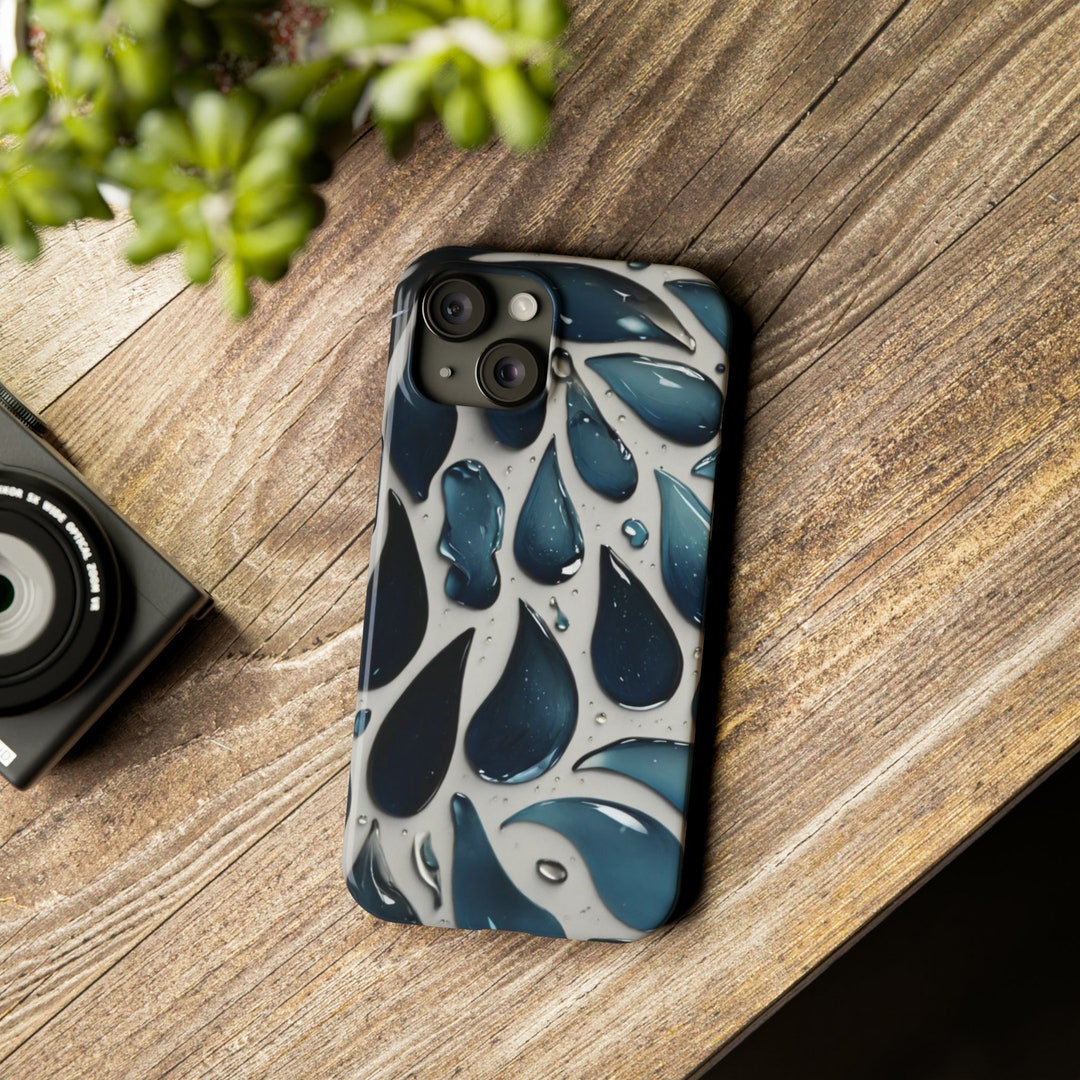 Prismsplash Radiance Aesthetic Rainbow Drop Phone Case for iPhone 15 14 ...