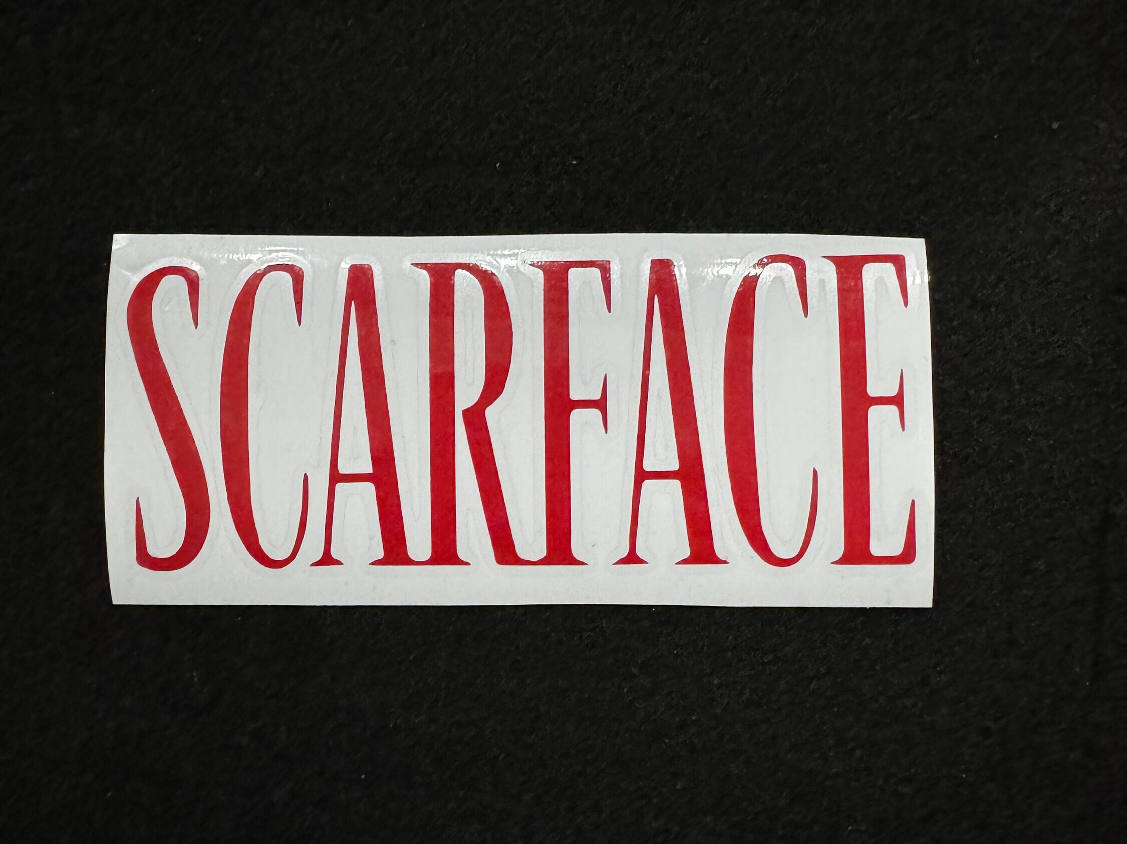 Scarface Decal 6inx3in - Etsy