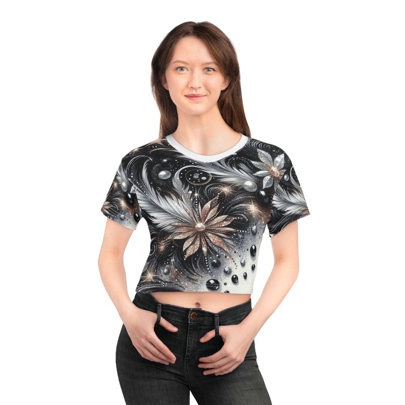 Graphic Crop Top - Etsy