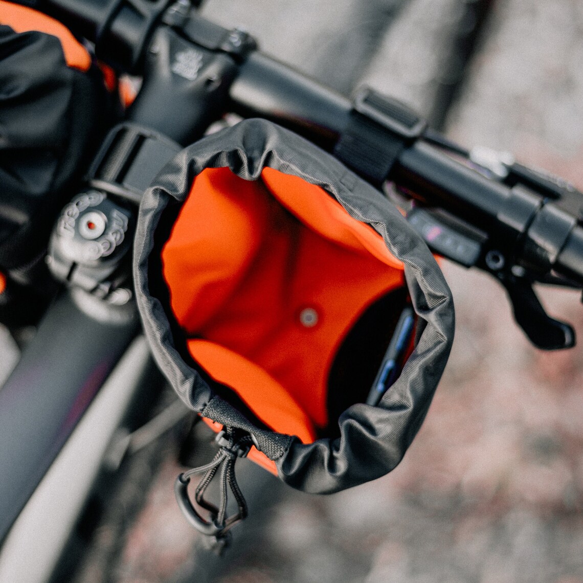 Feed Bag, Cycling Bag, Handlebar Bag, Bikepacking - Etsy