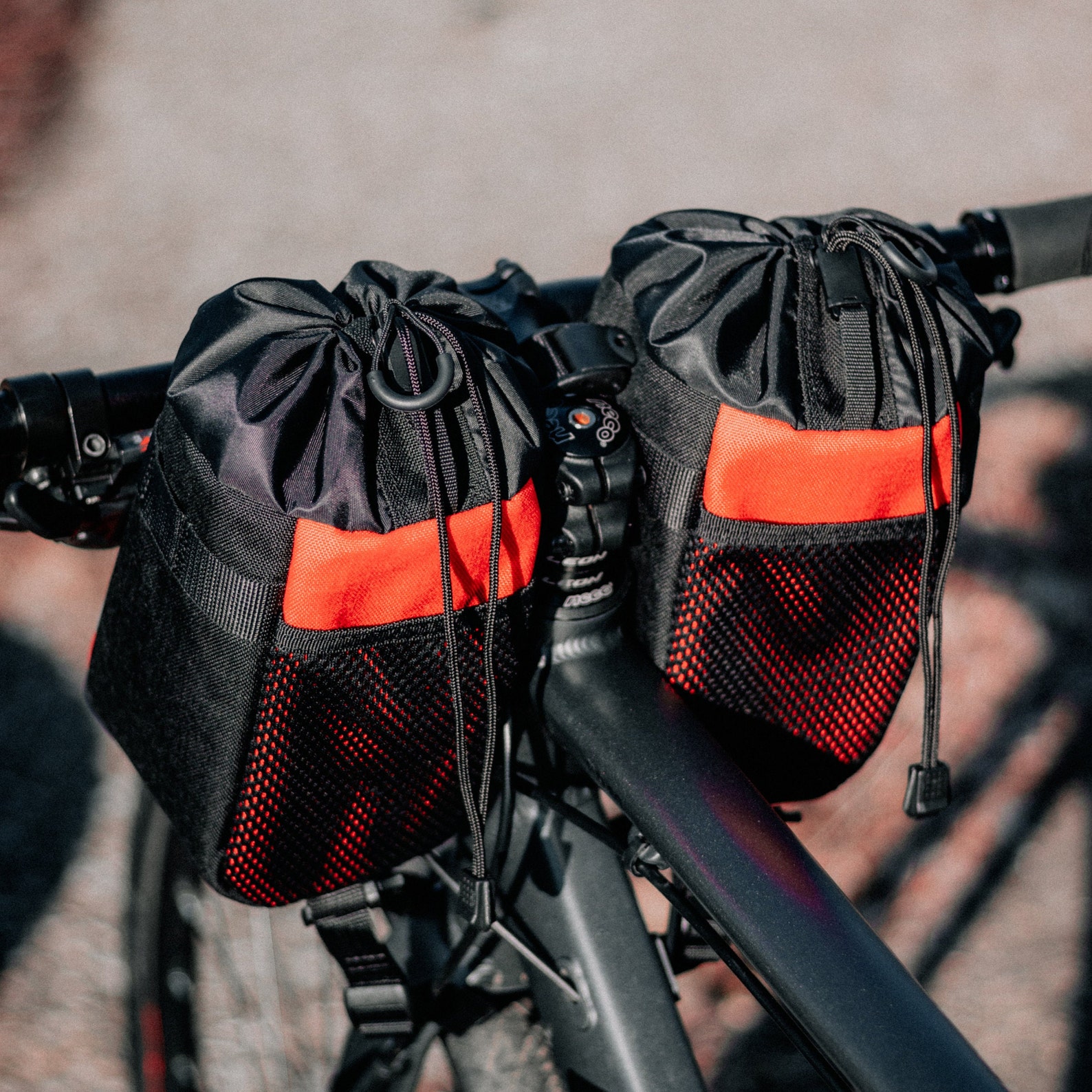 Feed Bag, Cycling Bag, Handlebar Bag, Bikepacking - Etsy