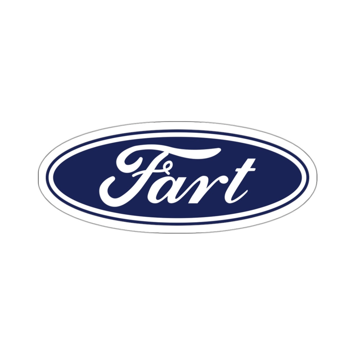 Ford Fart Kiss-cut Stickers - Etsy