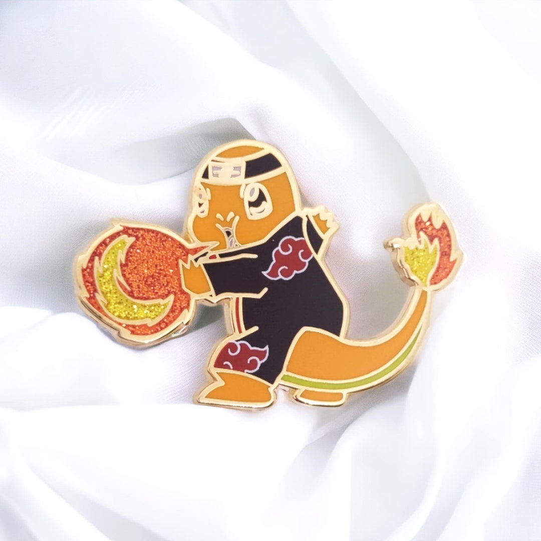 Charmander Akatsuki Hard Enamel Pin - Etsy