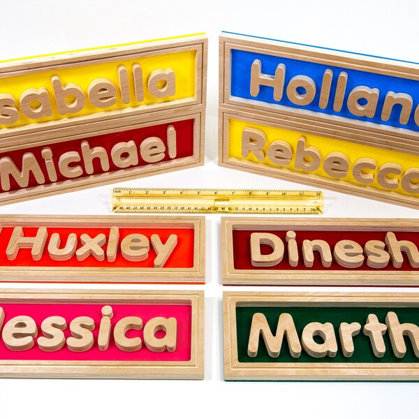 Kids Name Plaques - Etsy