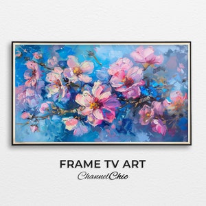 Samsung Frame TV Art, Colorful Spring Flowers, Floral Spring Art for TV ...