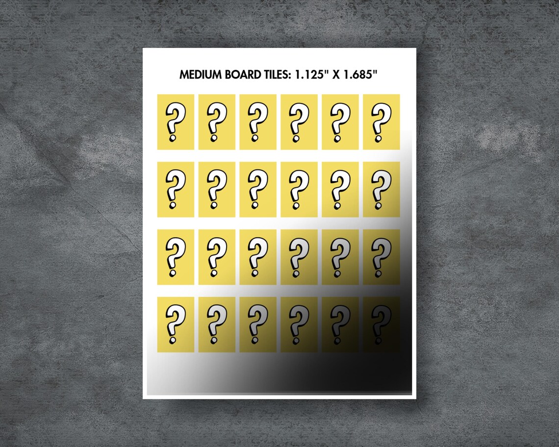Guess Who Printable Game Cards, Customizable Design (editable Template ...