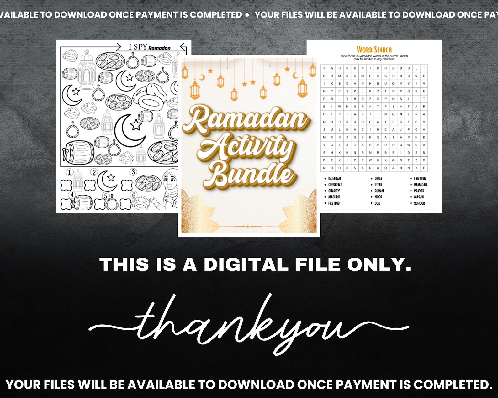 Ramadan Printable Activity Pack for Muslim Kids — Coloring Pages ...