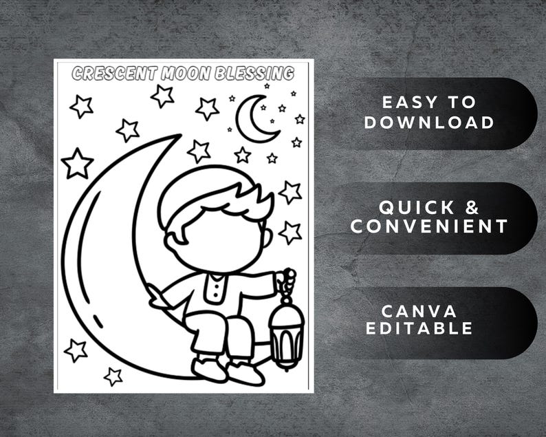 Ramadan Printable Activity Pack for Muslim Kids — Coloring Pages ...