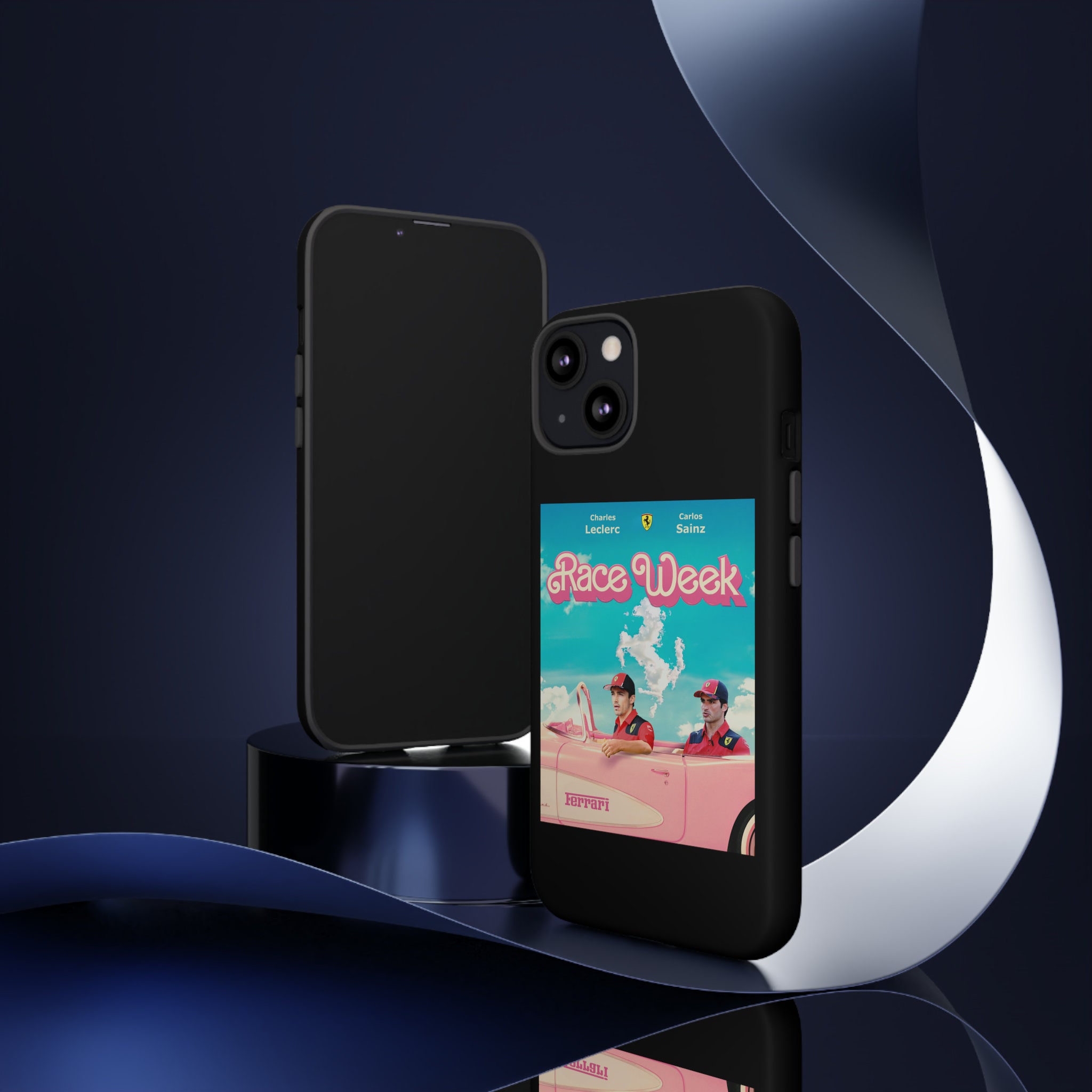 Charles Leclerc and Carlos Sainz Ferrari Formula One Phone Case F1 Gift ...
