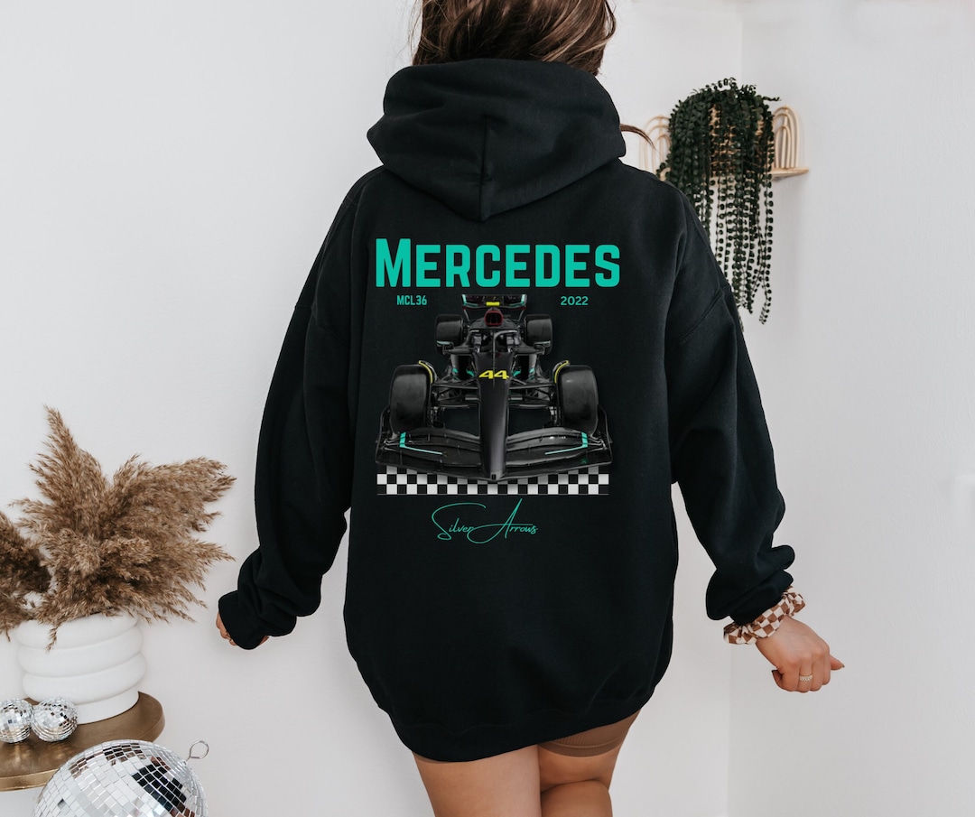 Mercedes Formula One Hoodie Heavy Blend Unisex Sweatshirt F1 Lewis ...