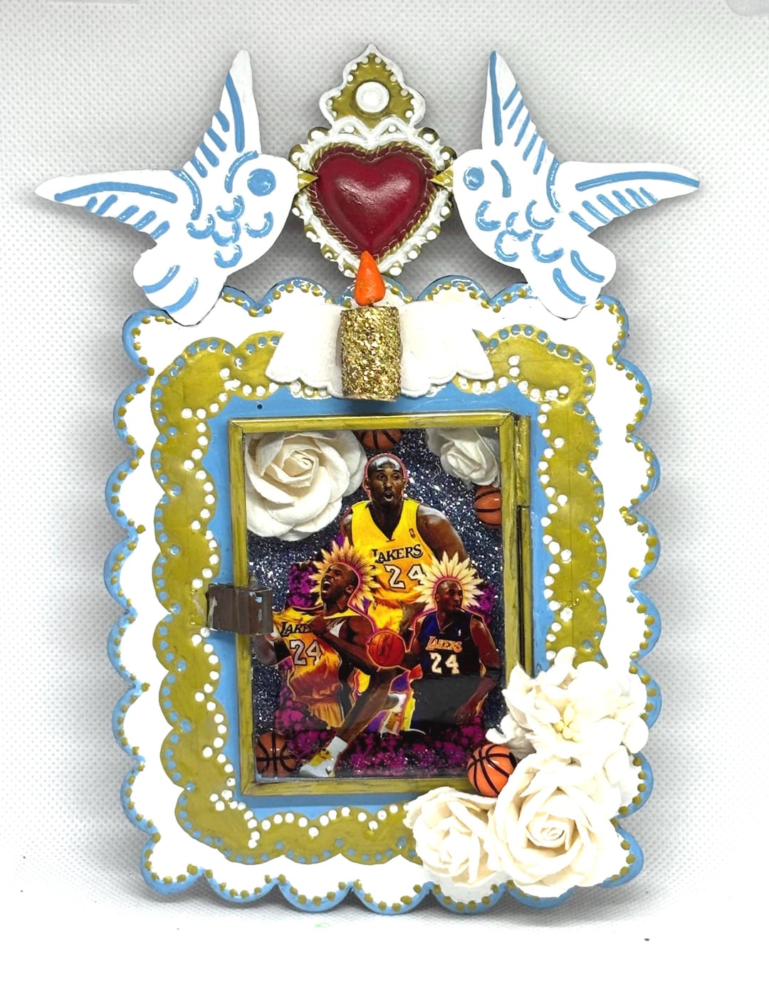 Kobe Bryant Nicho Shadowbox Shrine, Lakers, NBA, Basketball, Gift for ...