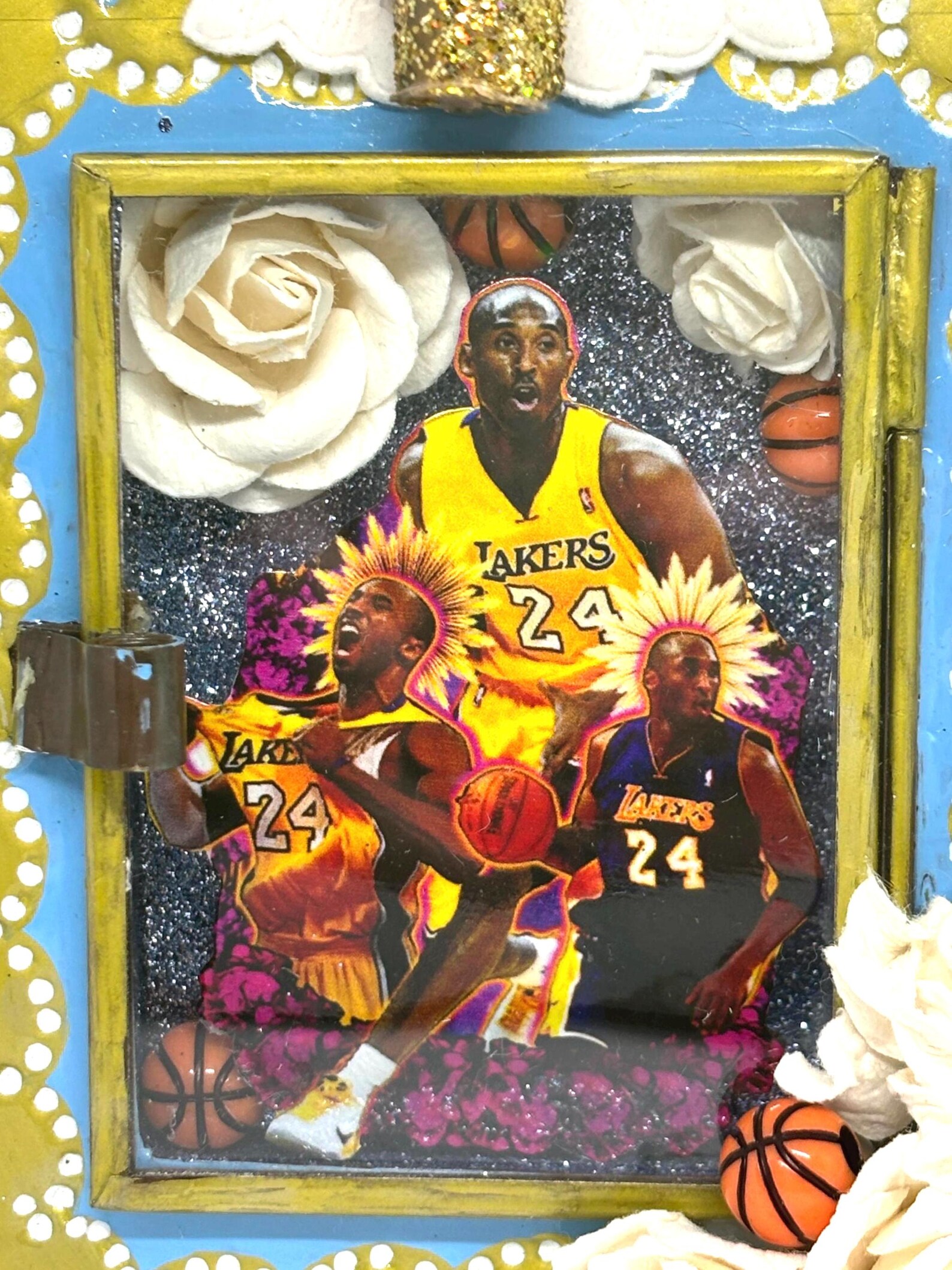 Kobe Bryant Nicho Shadowbox Shrine, Lakers, NBA, Basketball, Gift for ...