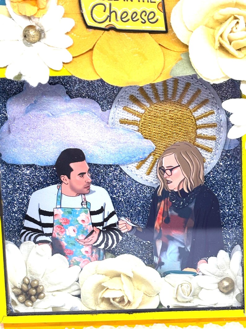 Fold in the Cheese Schitt’s Creek Nicho Shadowbox Shrine, David Rose ...