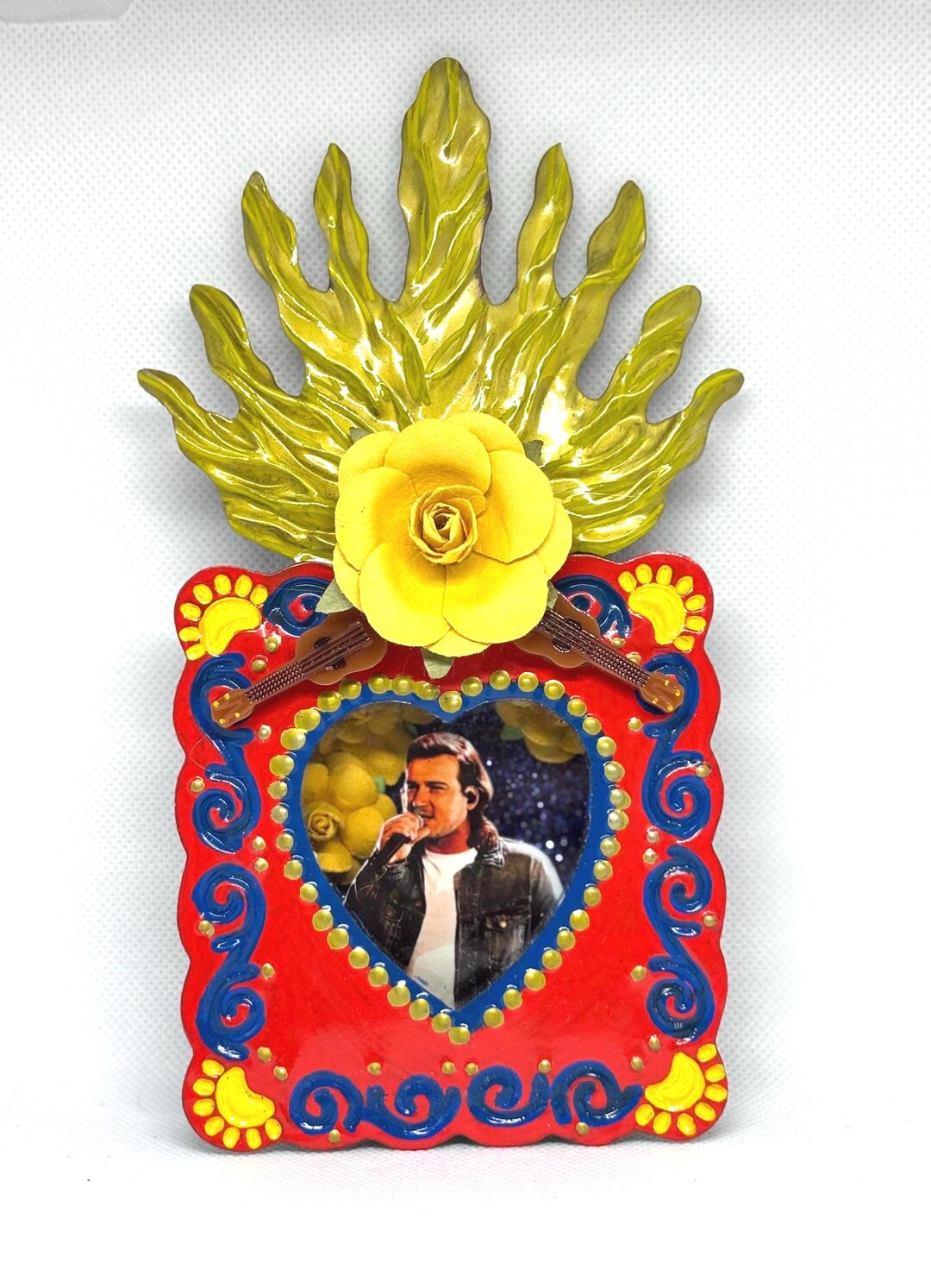 Morgan Wallen Nicho Shadowbox Shrine, Mexican Folk Art, Nicho Art ...