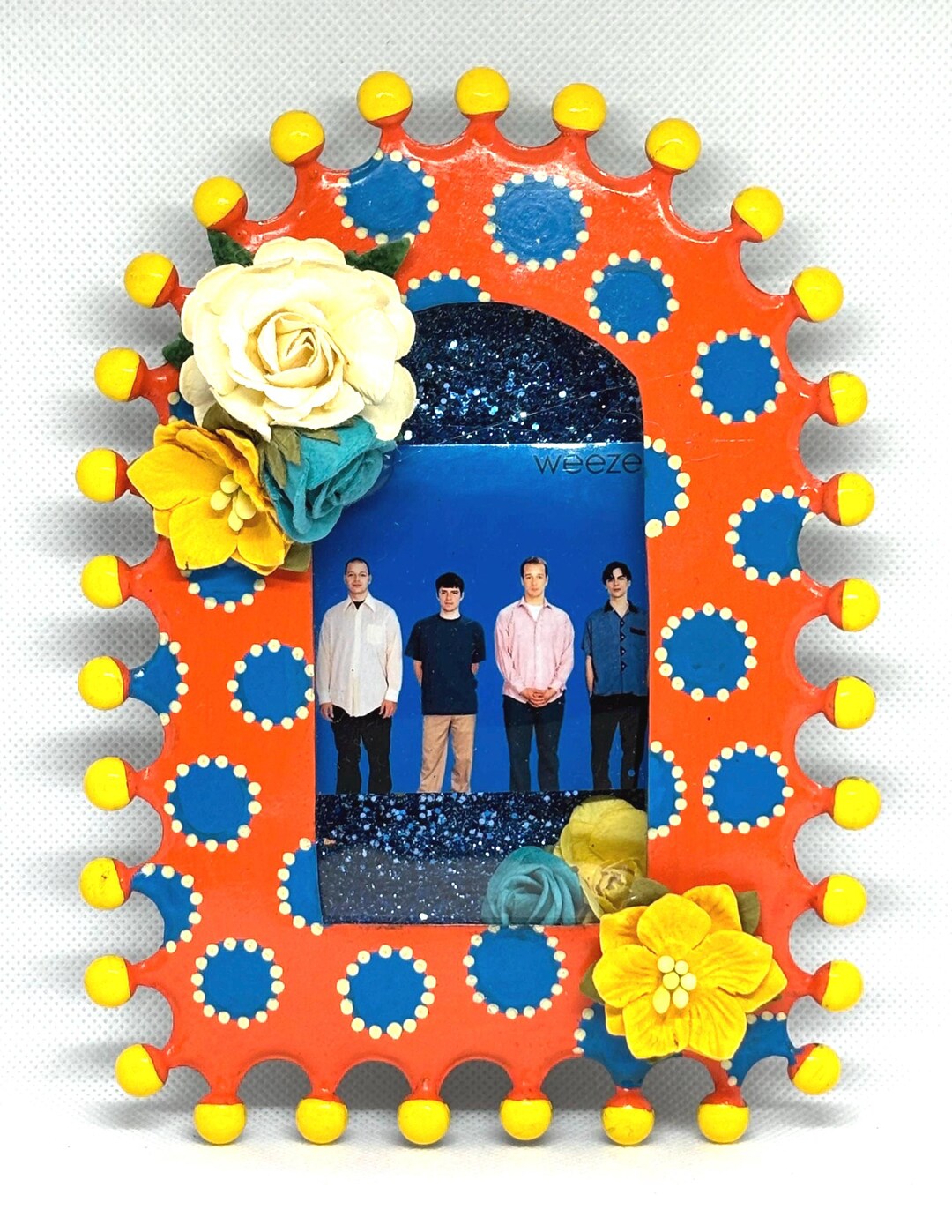 Weezer Nicho Shadowbox Shrine, Mexican Folk Art, 90s Rock, Weezer Fan ...