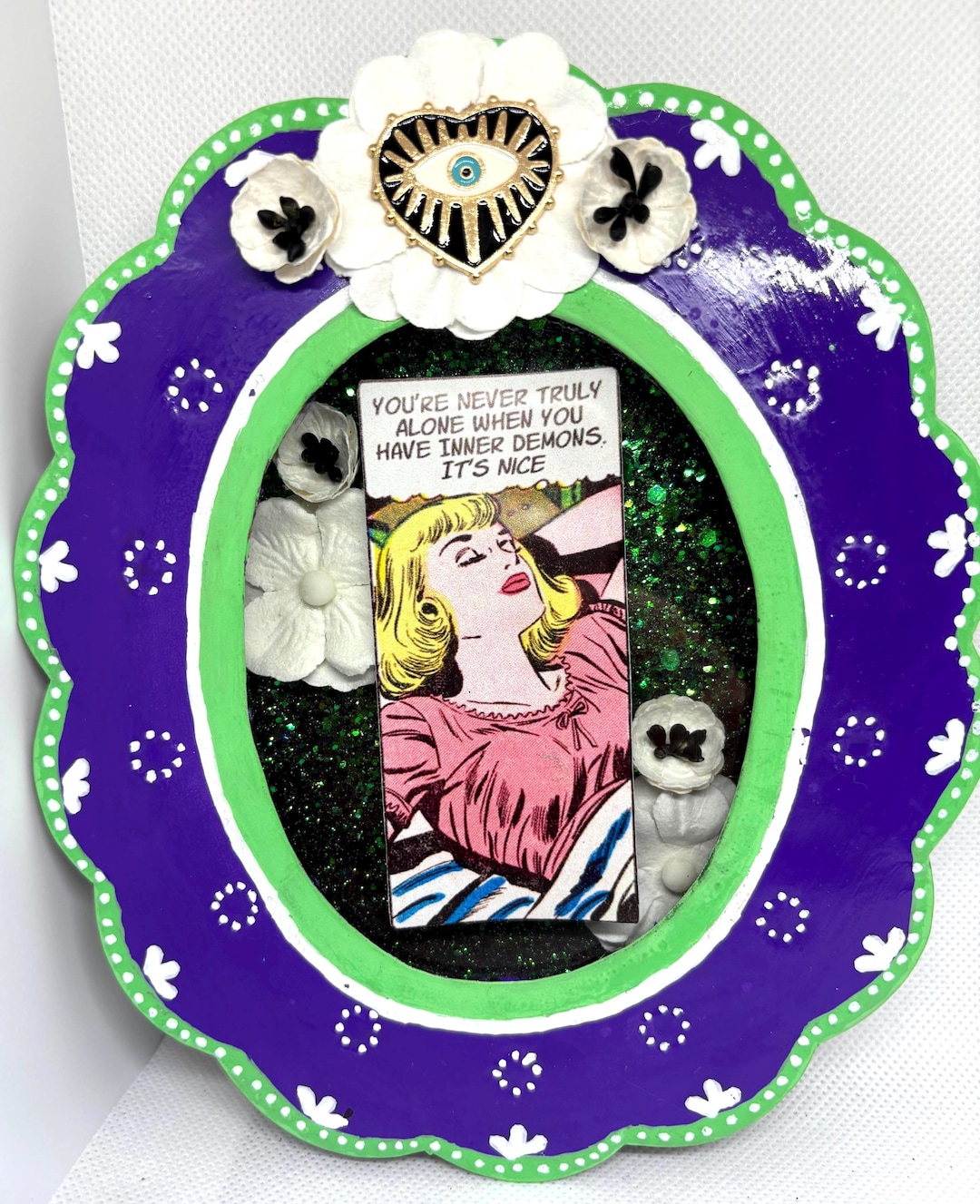 Inner Demons Pop Art Nicho Shadowbox Shrine - Etsy
