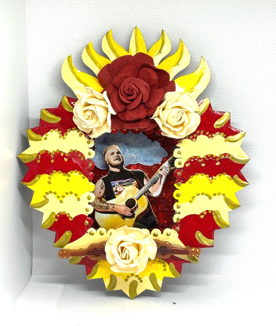 Zach Bryan Nicho Shadowbox Shrine, Mexican Folk Art, Celebrity, Famous ...