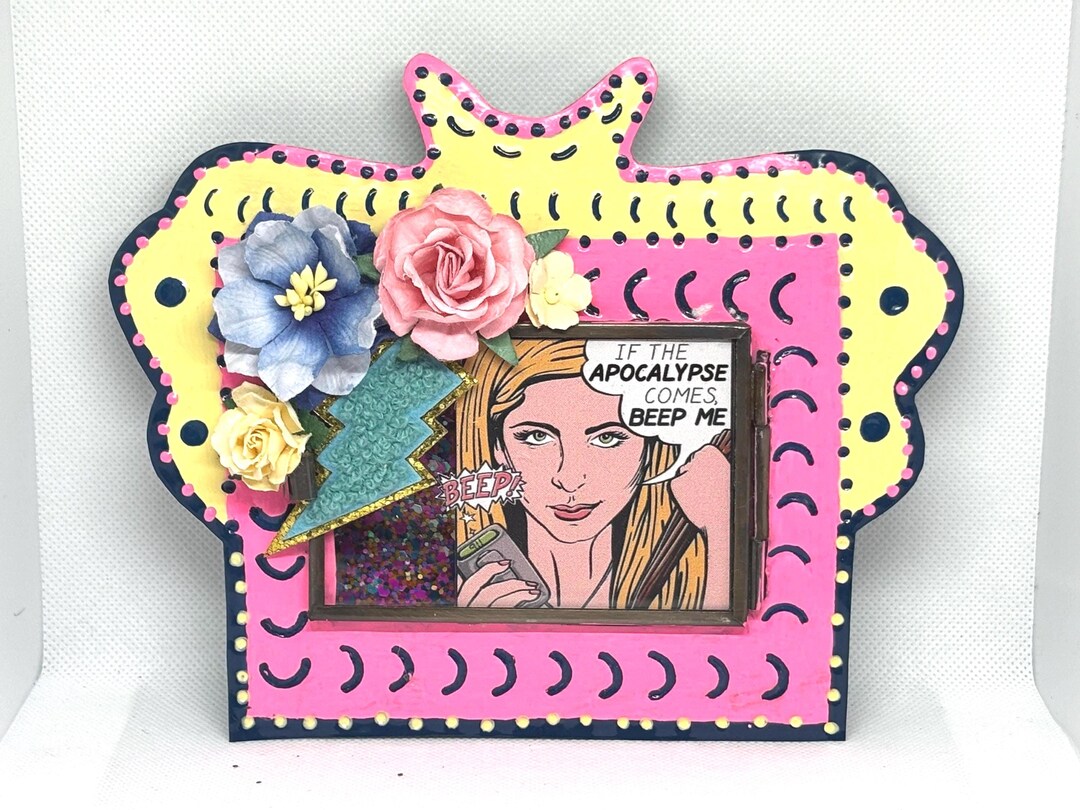 Buffy the Vampire Slayer Nicho Shadowbox Shrine, Buffy Fan Art, Mexican ...