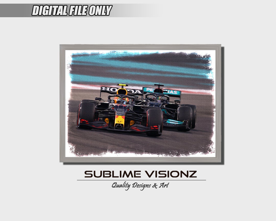 Formula 1 Wall Art, F1 Poster, F1 Wall Art, F1 Digital Wall Art ...