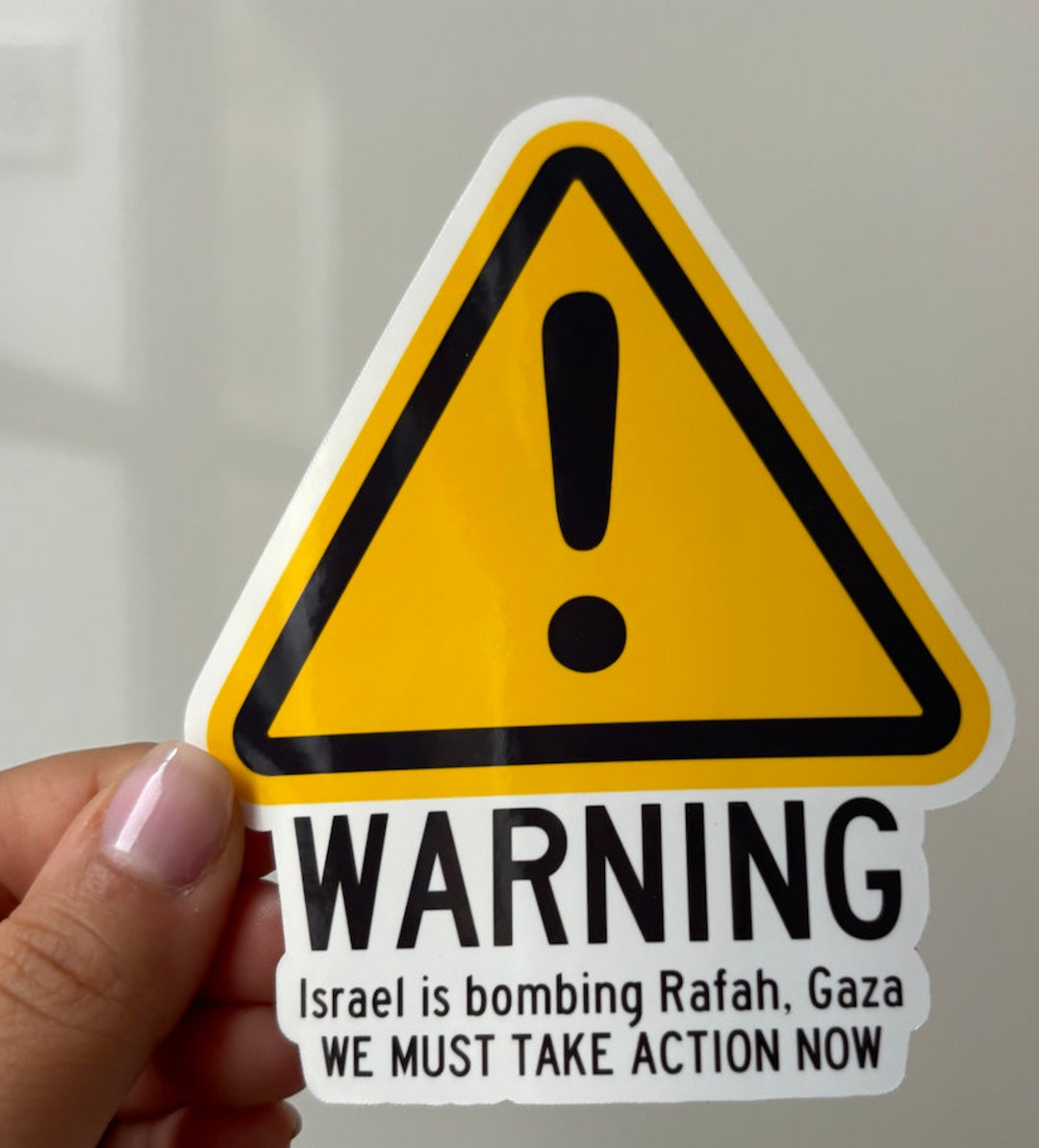 SIGN SERIES: Warning Israel is Bombing Rafah, Gaza, We Must Take Action ...