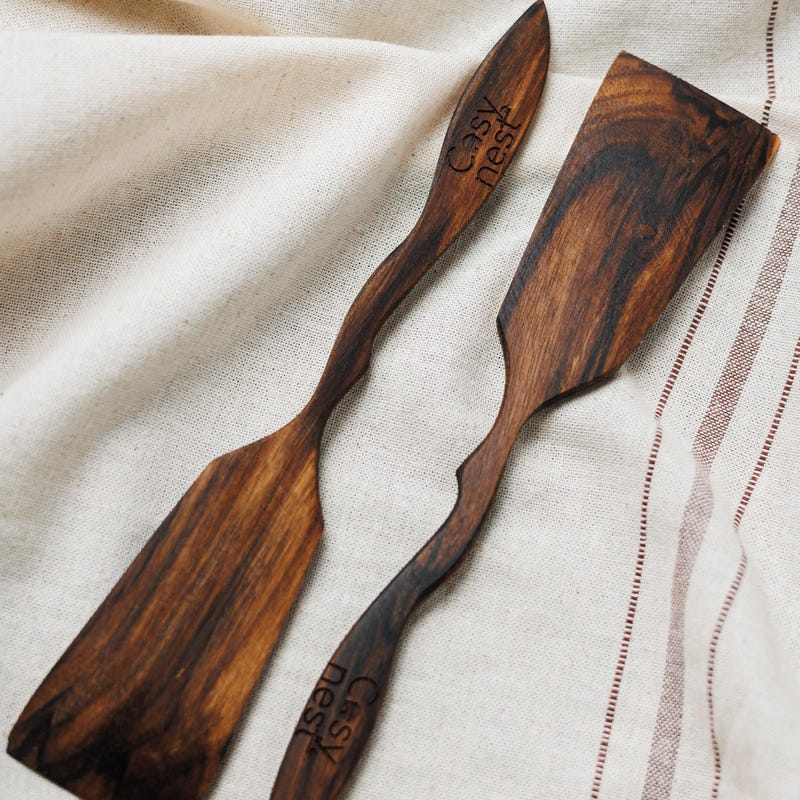 Walnut Spatula - Etsy