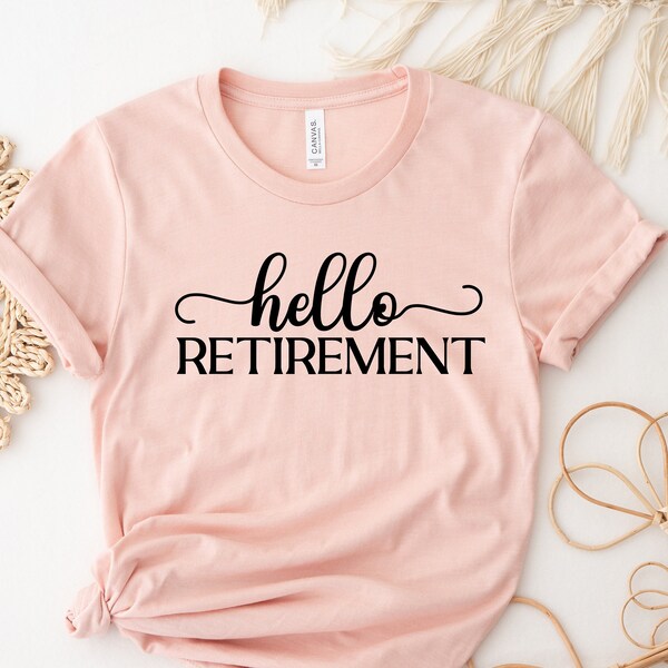 Retirement Shirt - Etsy