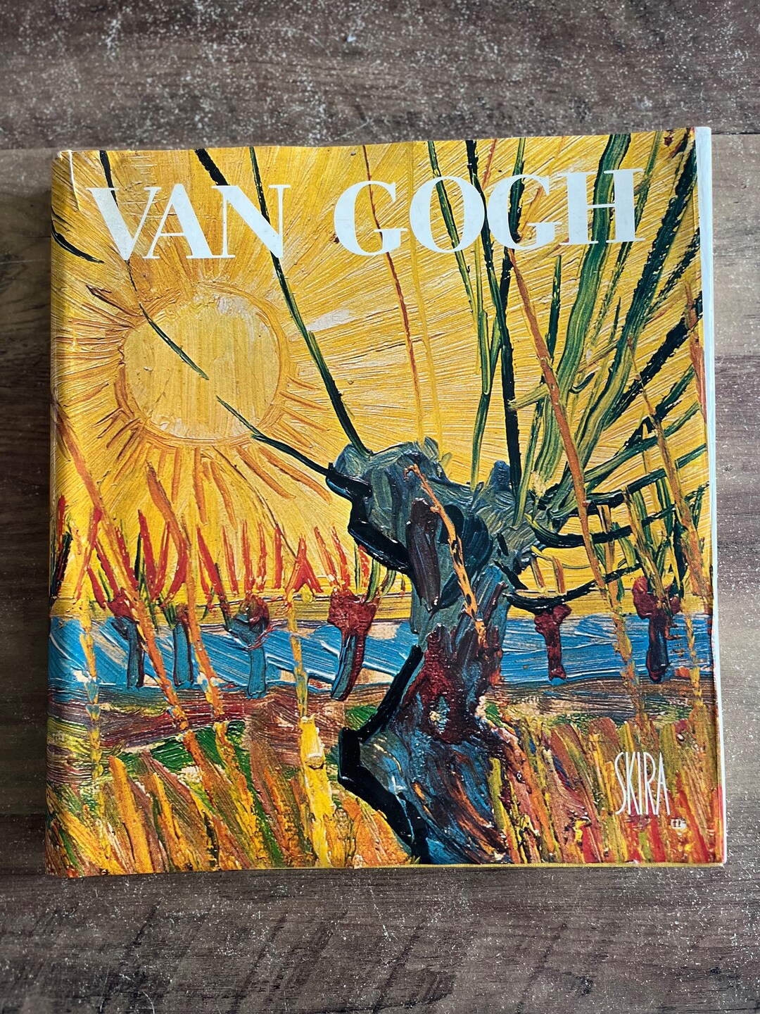 Coffee Table Book Coffee Table Book Van Gogh Art Book Vintage Large ...
