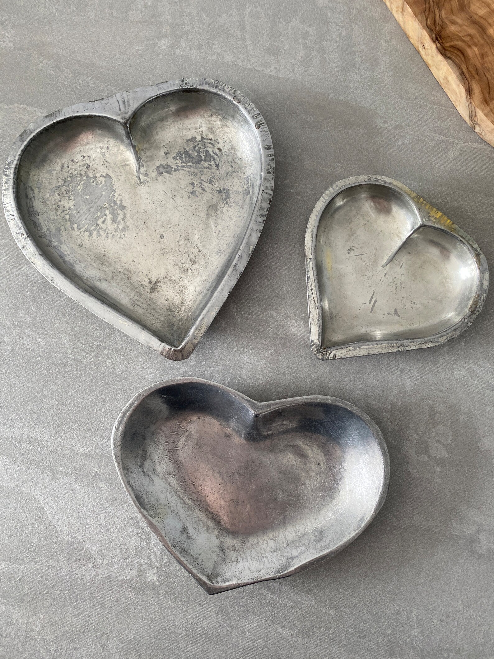 Set of 3 Baking Tins - Heart Shape (baking Pans) - Etsy