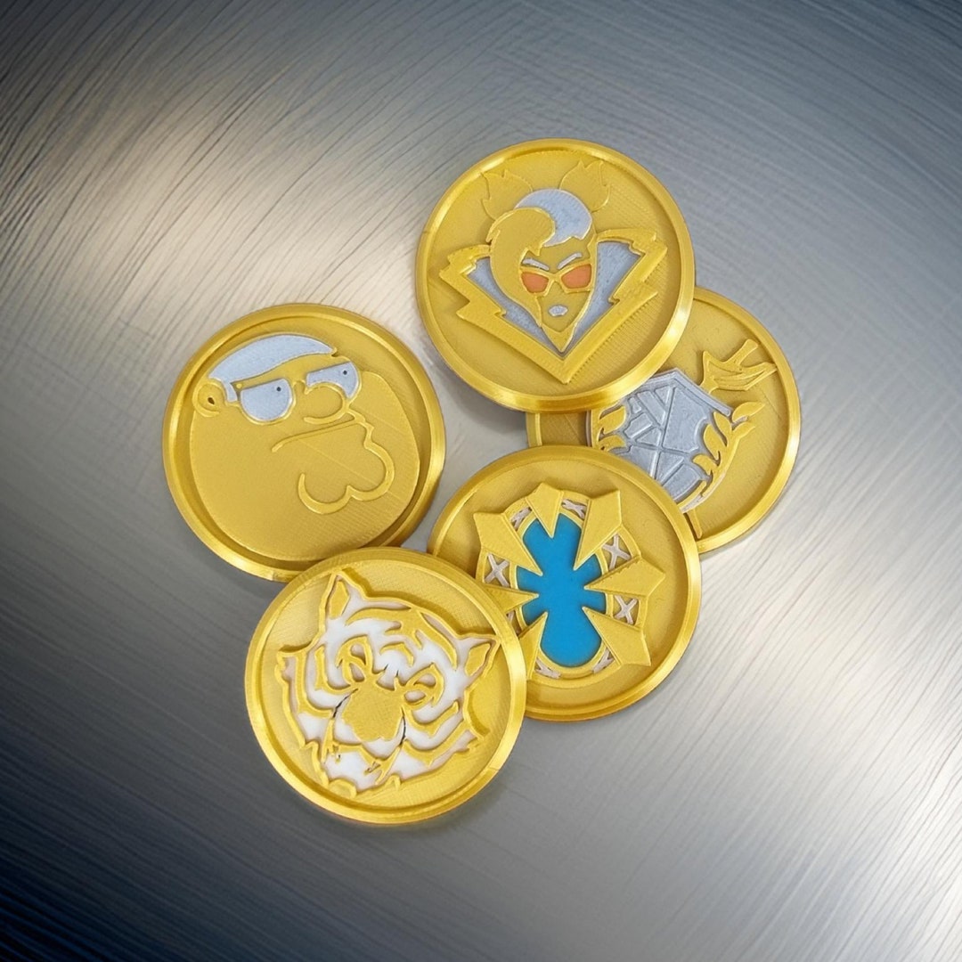 Chapter 5 Season 1 All 5 Battle Royale Medallion Peter Griffin Oscar ...