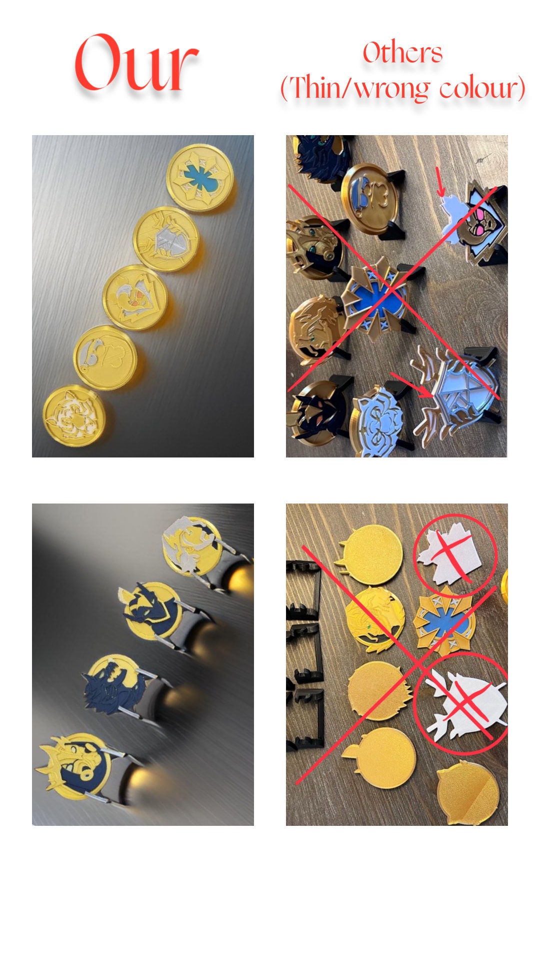 All 9 Medallion Peter Griffin Oscar Valeria Montague Nisha Zeus Ares ...