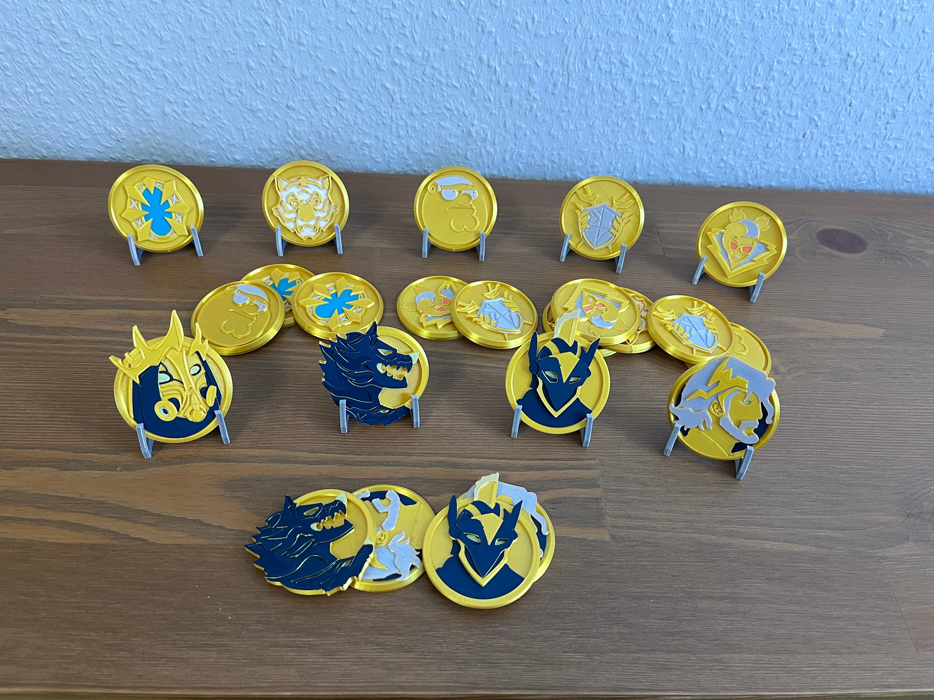 All 9 Medallion Peter Griffin Oscar Valeria Montague Nisha Zeus Ares ...