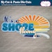 Beach Scrapbooking Title: It's a Shore Thing Die Cut Embellishment - Etsy