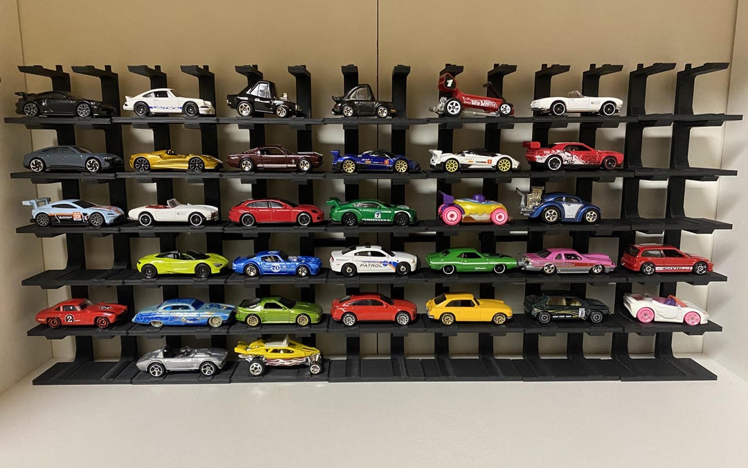 Loose Hotwheels Stackable Display -- 4-display-module - Etsy