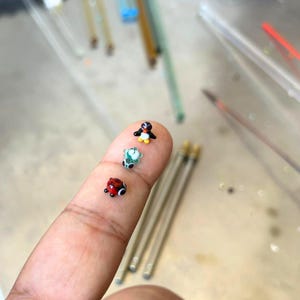 Tiny Glass Animals Miniature Animals Glass Figurines Animal Figurines ...