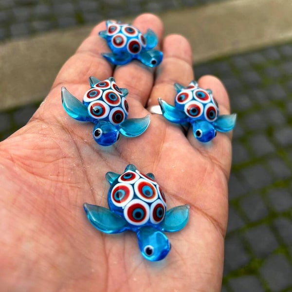 Glass Sea Turtle - Etsy