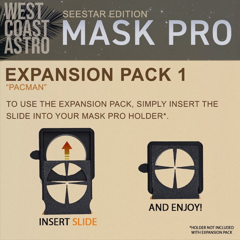 ZWO Seestar S50 - MASK PRO System Expansion Pack 1 (diffraction Spike ...
