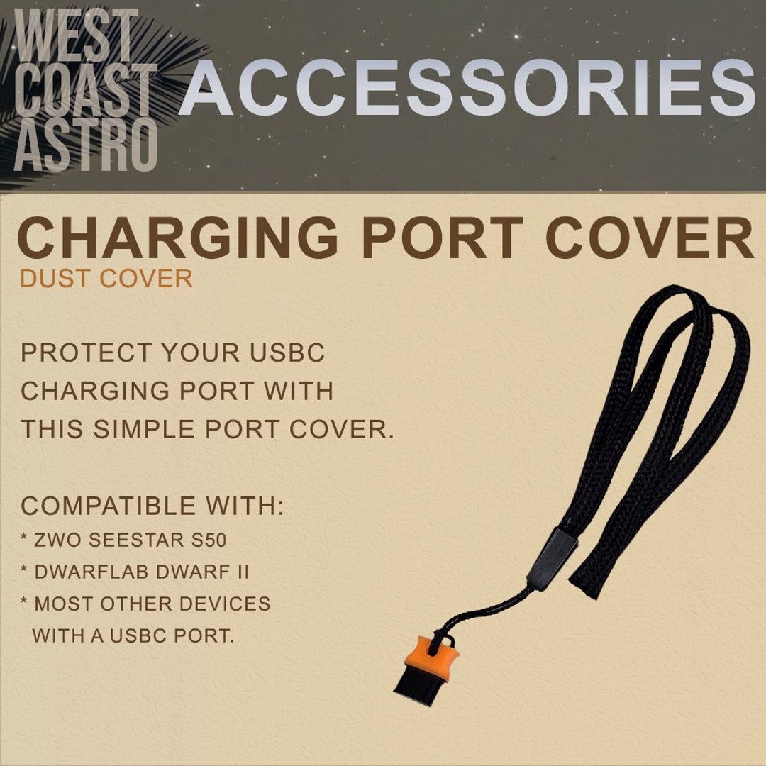 USB-C Charging Port Covers (with Lanyards Included) - Etsy