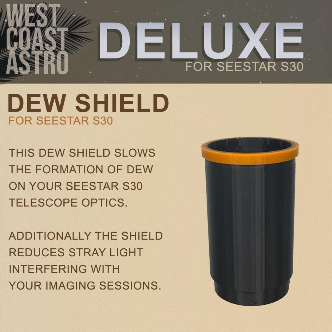 ZWO Seestar S30 - Deluxe Dew Shield - Etsy