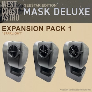 ZWO Seestar S50 - Mask Deluxe Expansion Pack 1 (diffraction Spike Masks ...