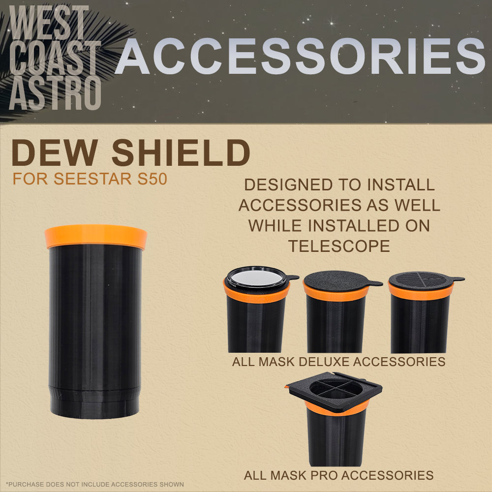 ZWO Seestar S50 - Dew Shield - Etsy