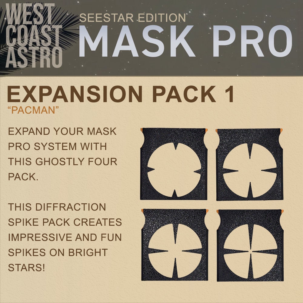 ZWO Seestar S50 - MASK PRO System Expansion Pack 1 (diffraction Spike ...